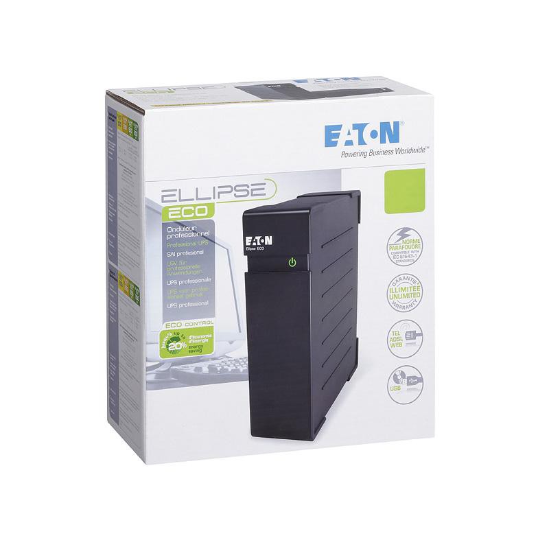 Onduleur Eaton MGE Ellipse ECO 650VA 400W FR 4prises USB