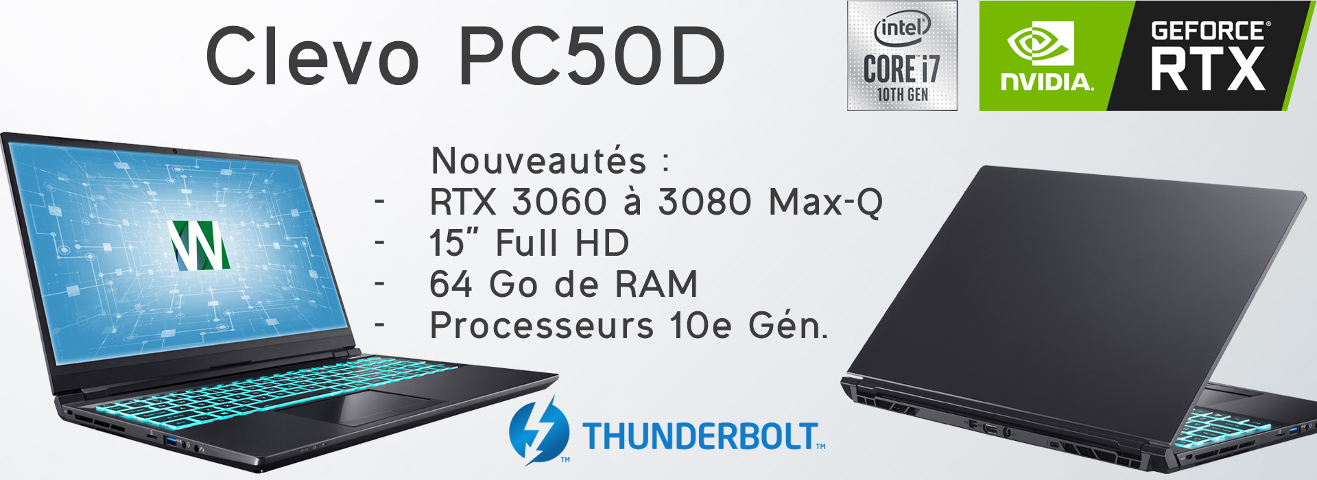 PC Portables sur Mesure pour Pros, Gamers et Linux – PCW